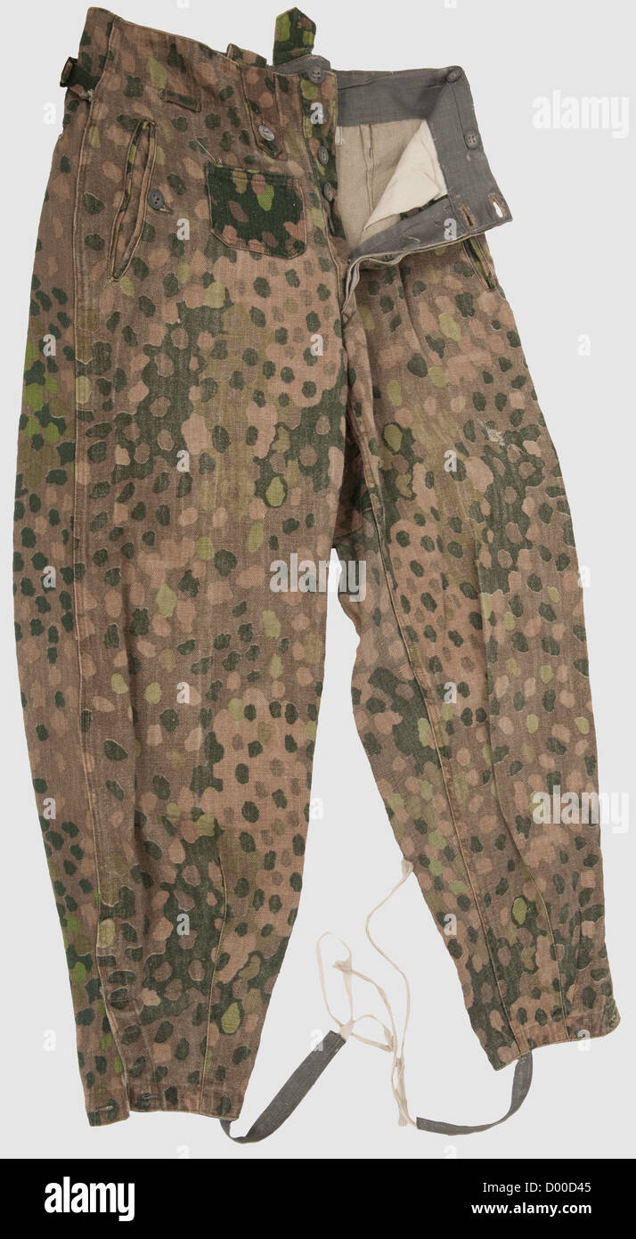 Camouflage uniforms of the waffen ss hi-res stock photography and ...