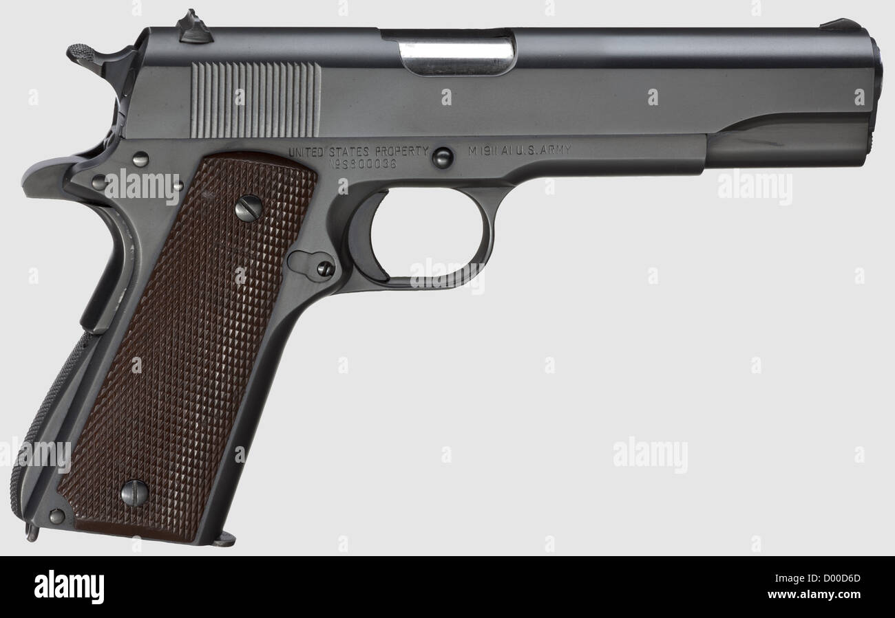 Singer Mod.1911 A 1,cal..45 ACP,no.S800036.Bright bore.Production year ...