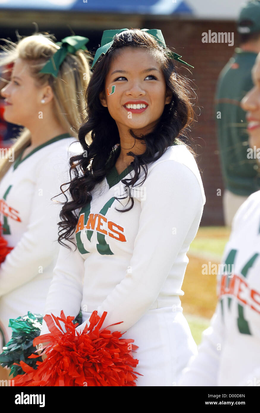 Miami hurricanes cheerleaders hi-res stock photography and images - Alamy