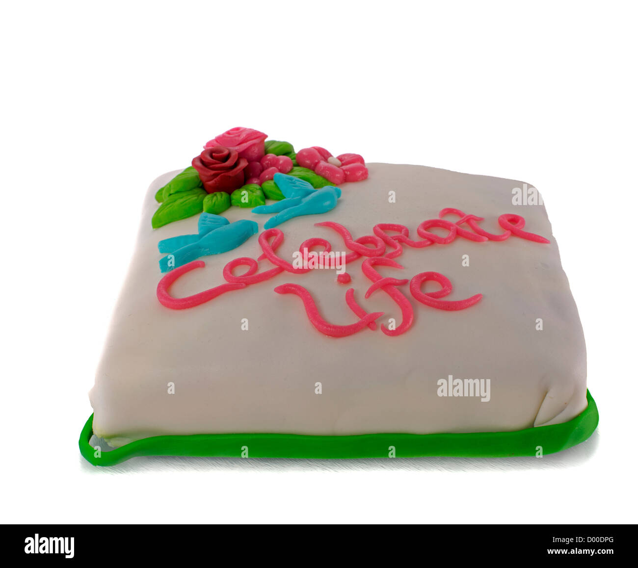 celebrate life cake for birthday Stock Photo - Alamy