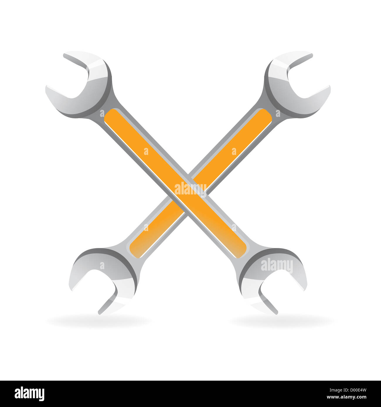 illustration of tools icon on white background Stock Photo - Alamy