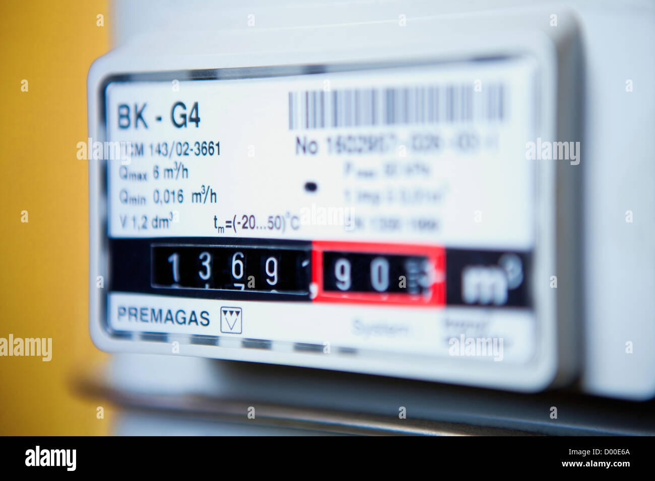 Gas meter hi-res stock photography and images - Alamy