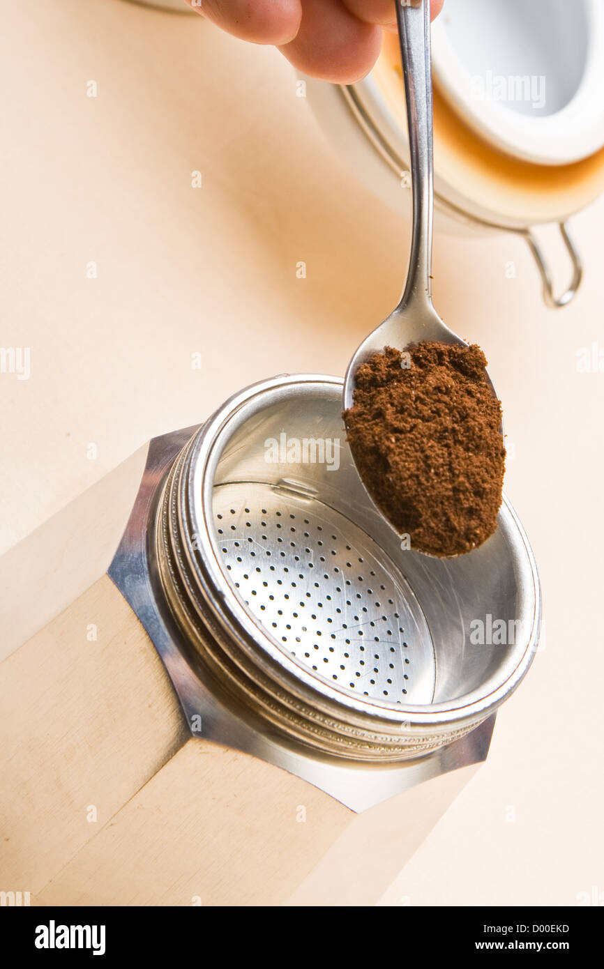 Coffee filter home hi-res stock photography and images - Alamy