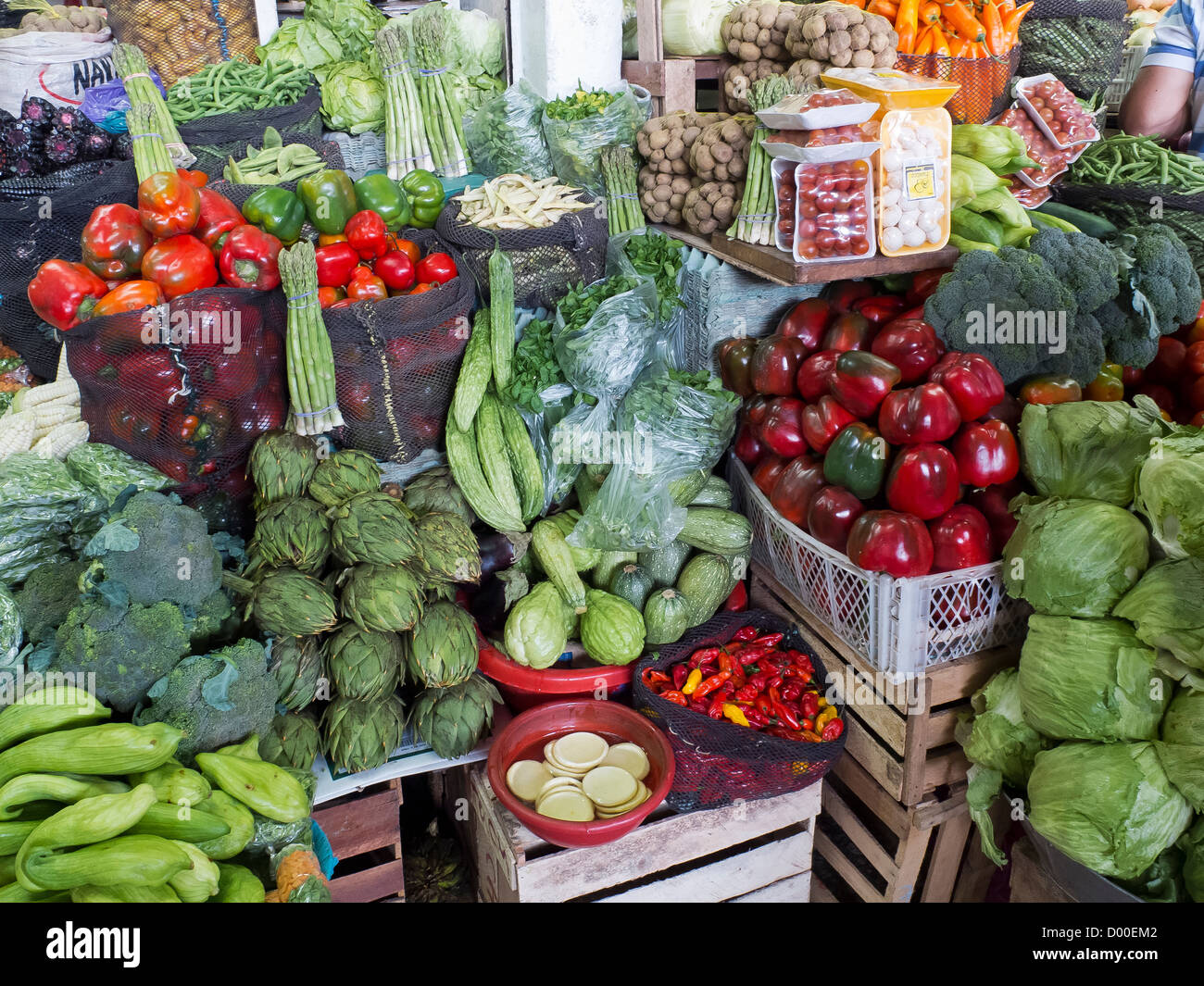Central Market in Lima city. Peru Stock Photo - Alamy