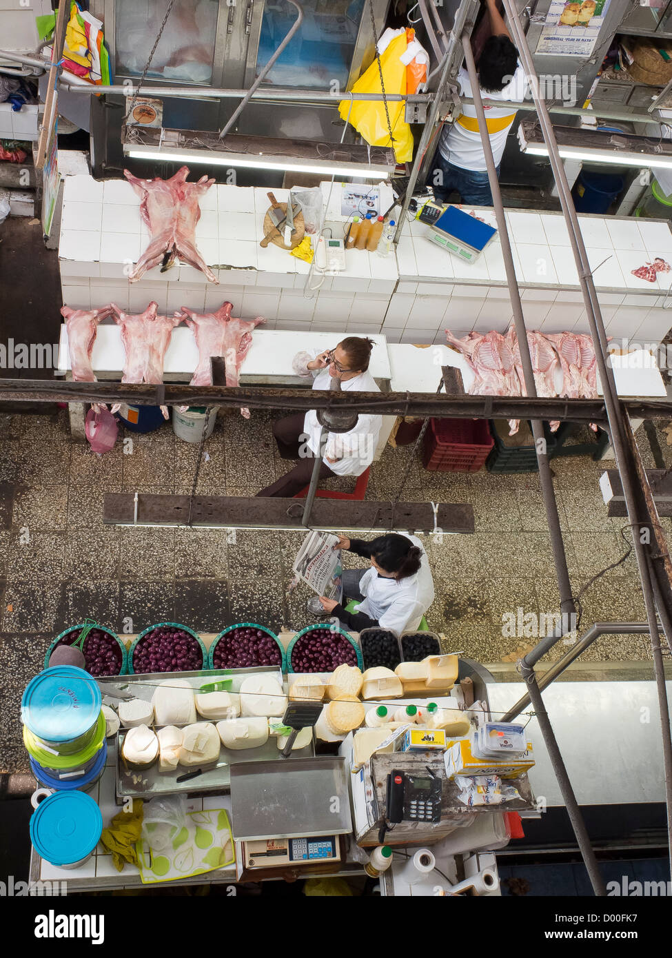 Central Market in Lima city. Peru Stock Photo - Alamy