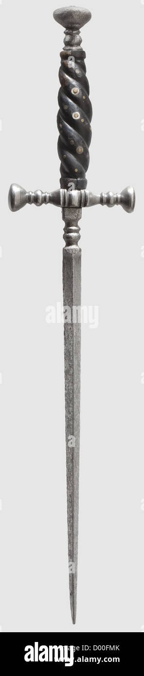 A German medieval sword,1100 - 1150.Double-edged blade with a long ...