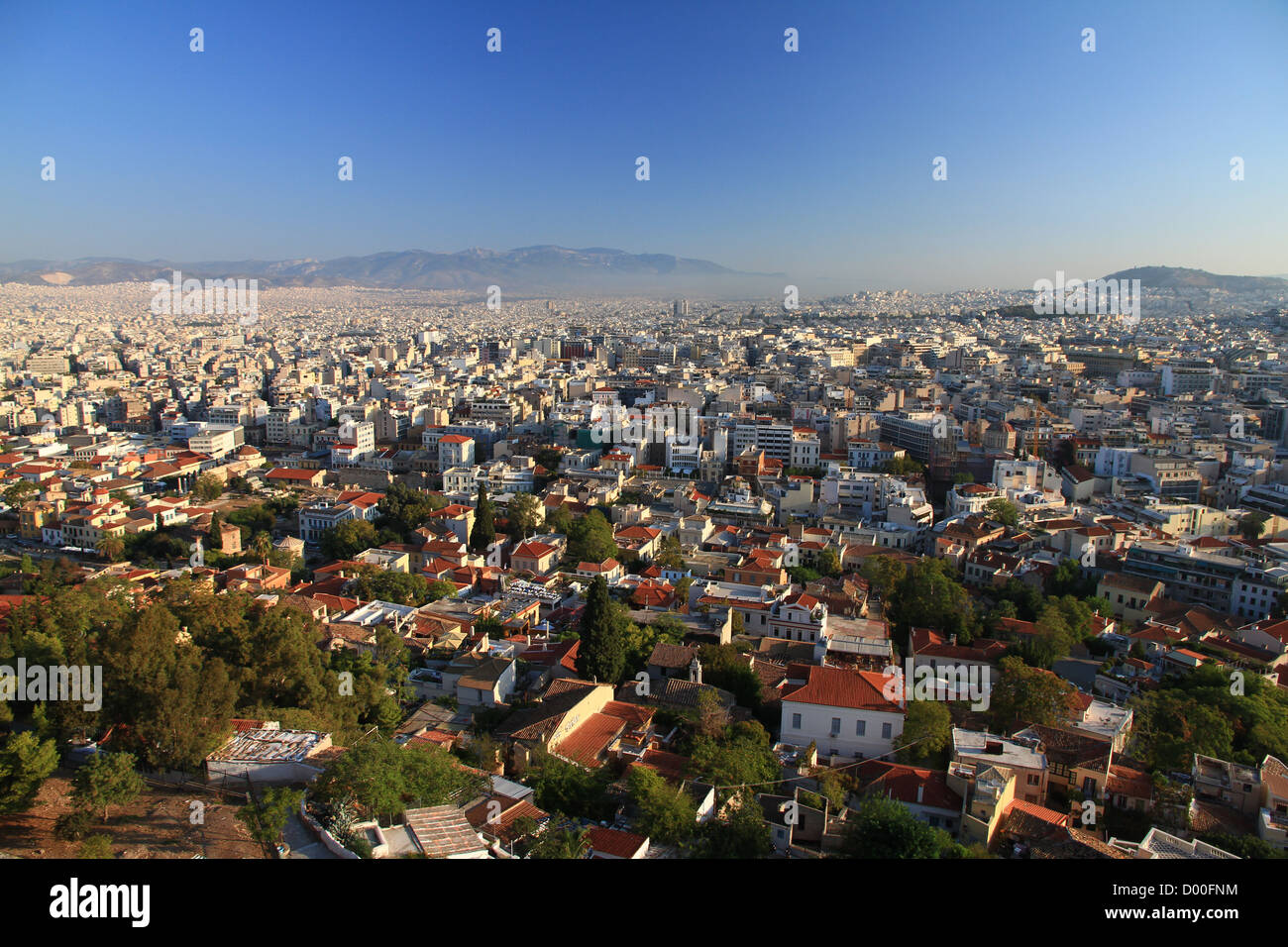 Athens skyline hi-res stock photography and images - Alamy