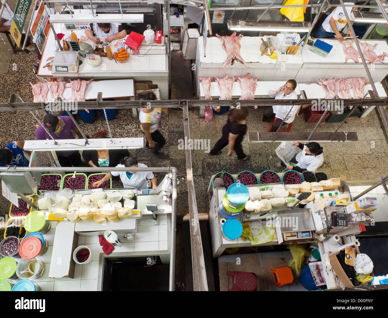 Central Market in Lima city. Peru Stock Photo - Alamy