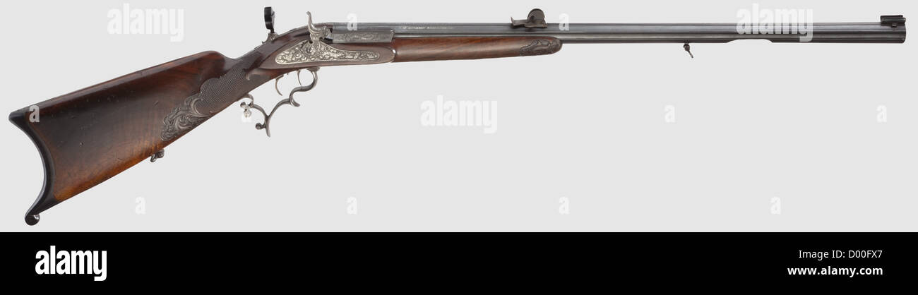 A saloon rifle as prize for the VIIth German Shooting Federation ...