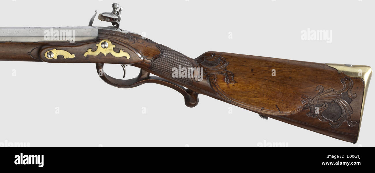 A south german flintlock rifle hi-res stock photography and images - Alamy