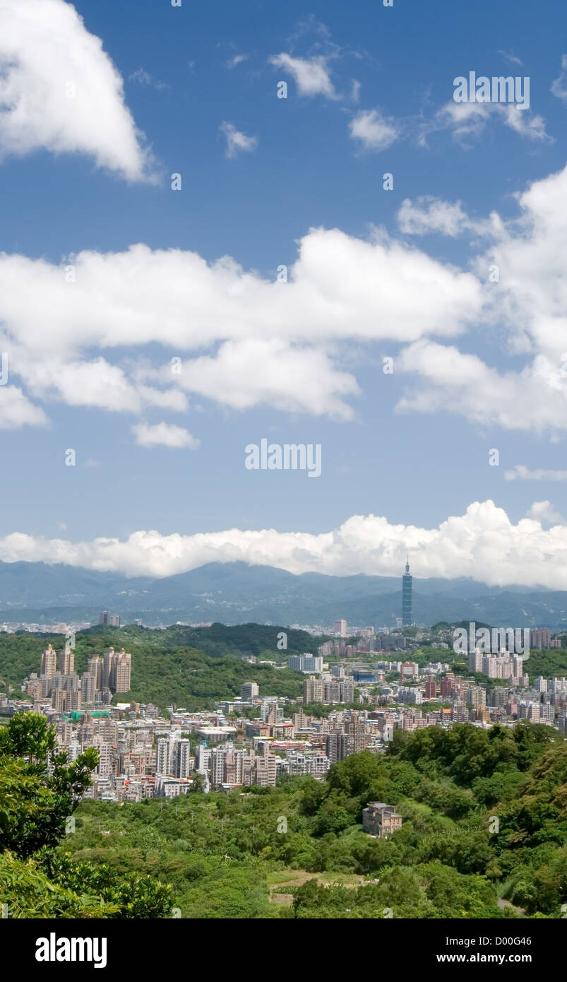 It is a beautiful cityscape in Asia of Taipei Stock Photo - Alamy