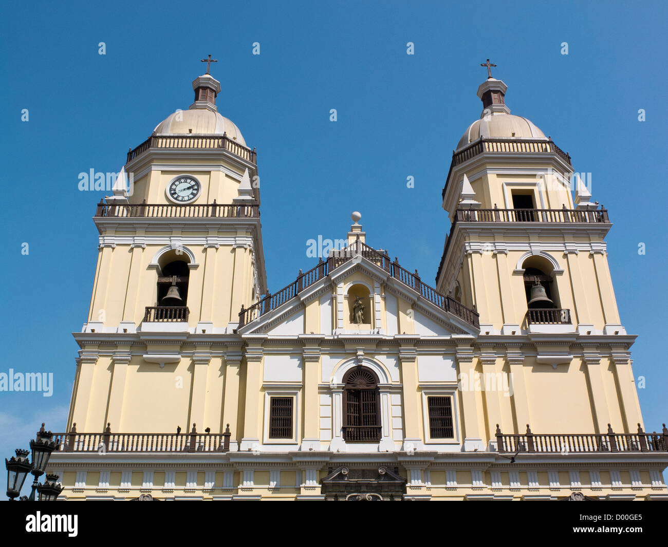Peru. Lima city. Church of San Pedro Stock Photo - Alamy
