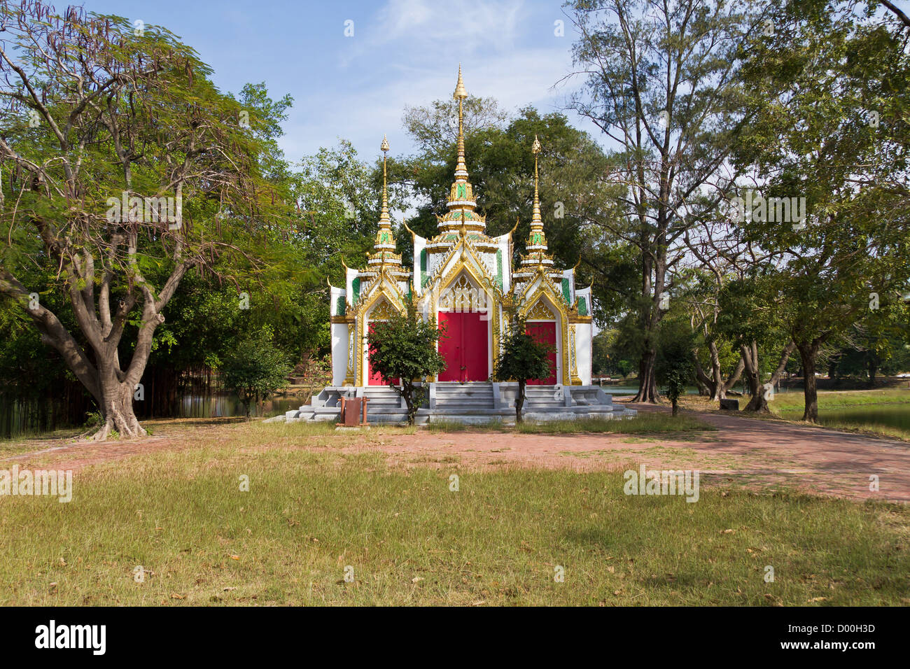 Splendid Temple Building in the Ayutthaya Historical Park, Thailand ...