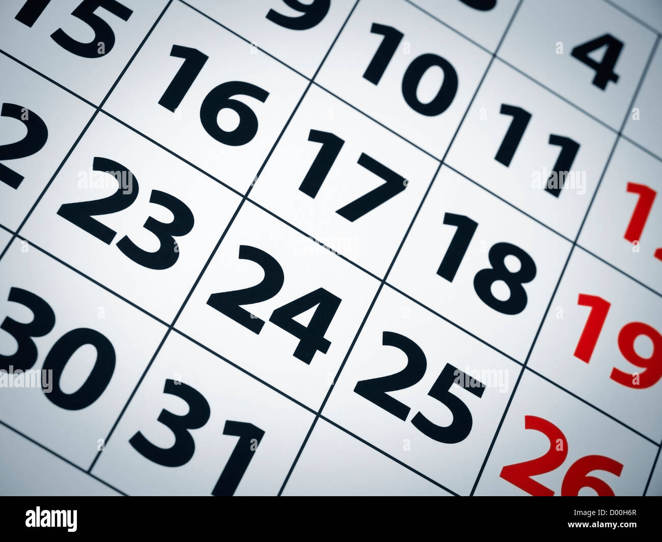 Numbers almanac hi-res stock photography and images - Alamy
