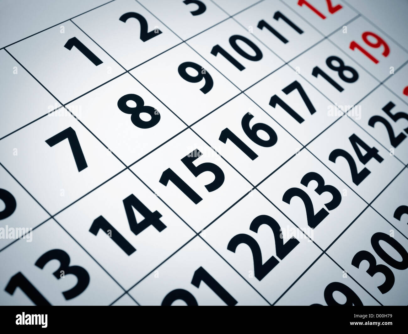 Numbers almanac hi-res stock photography and images - Alamy