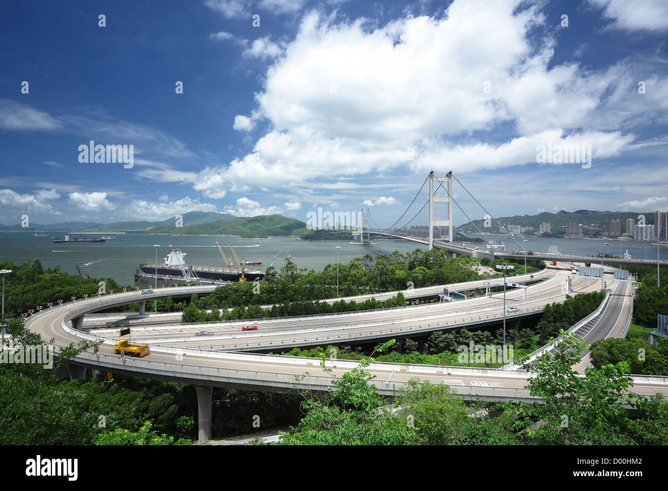 Tsing Ma Bridge Stock Photo - Alamy