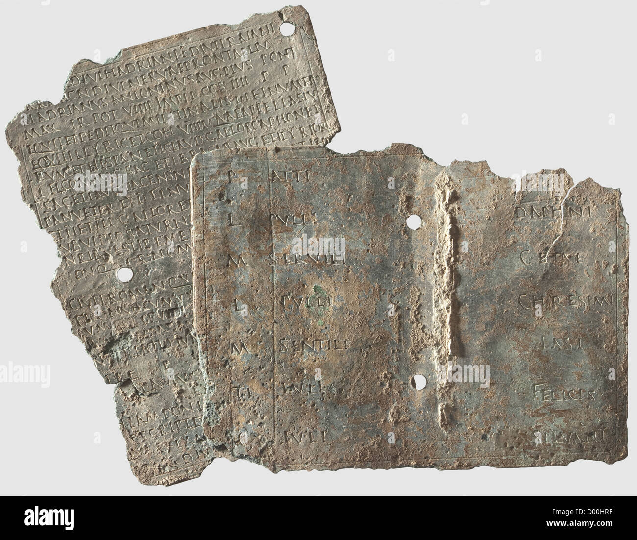 Roman military diploma hi-res stock photography and images - Alamy