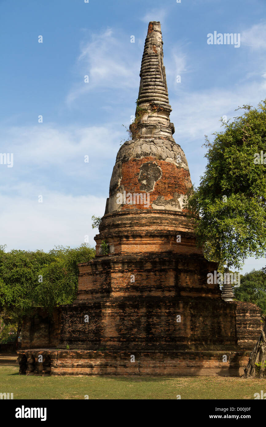 Temple Ruins in the Ayutthaya Historical Park, Thailand Stock Photo - Alamy