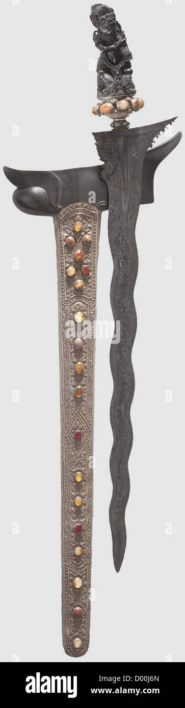 A thrusting sword,South German or Italian,circa 1510. Strongly tapered ...