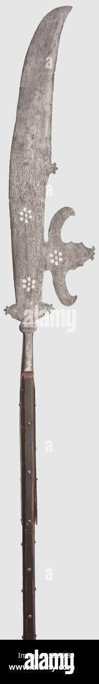9th 10th century double edged blade of lenticular cross section hi-res ...