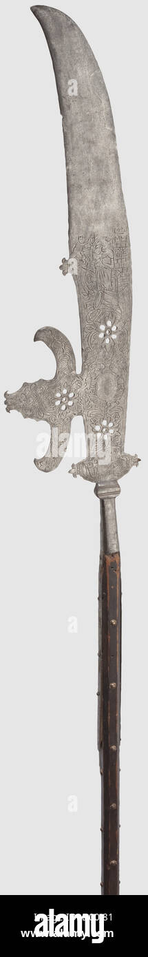 A Viking sword, Northern Europe, 9th/10th century. Double-edged blade ...