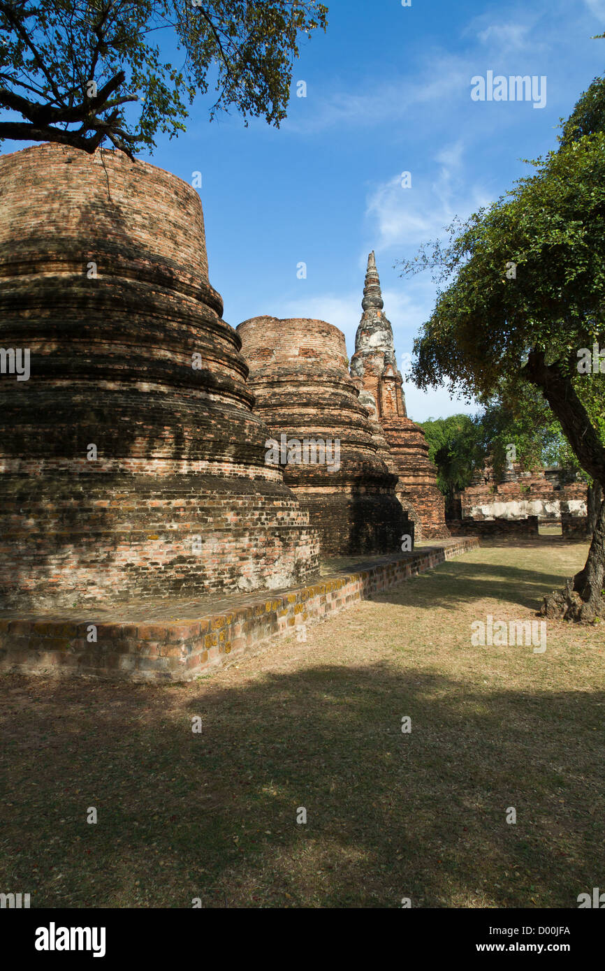 Temple Ruins in the Ayutthaya Historical Park, Thailand Stock Photo - Alamy