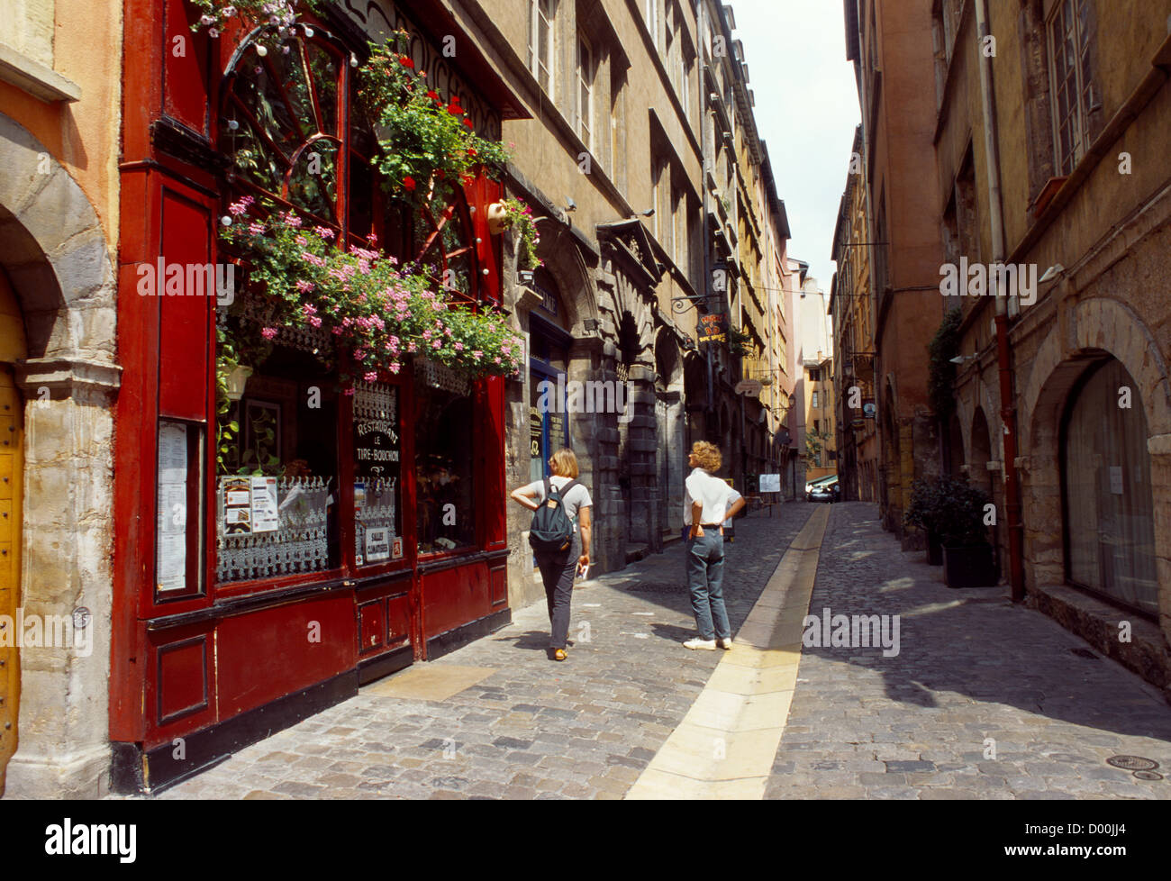 Lyon Old Town Rue Stock Photos & Lyon Old Town Rue Stock Images - Alamy