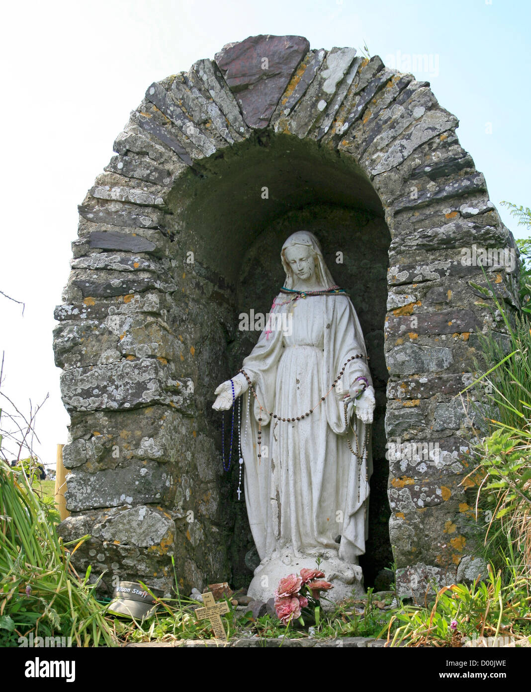 St Nons shrine Wales Coast Path St Nons Wales Coast Path Pembrokeshire ...