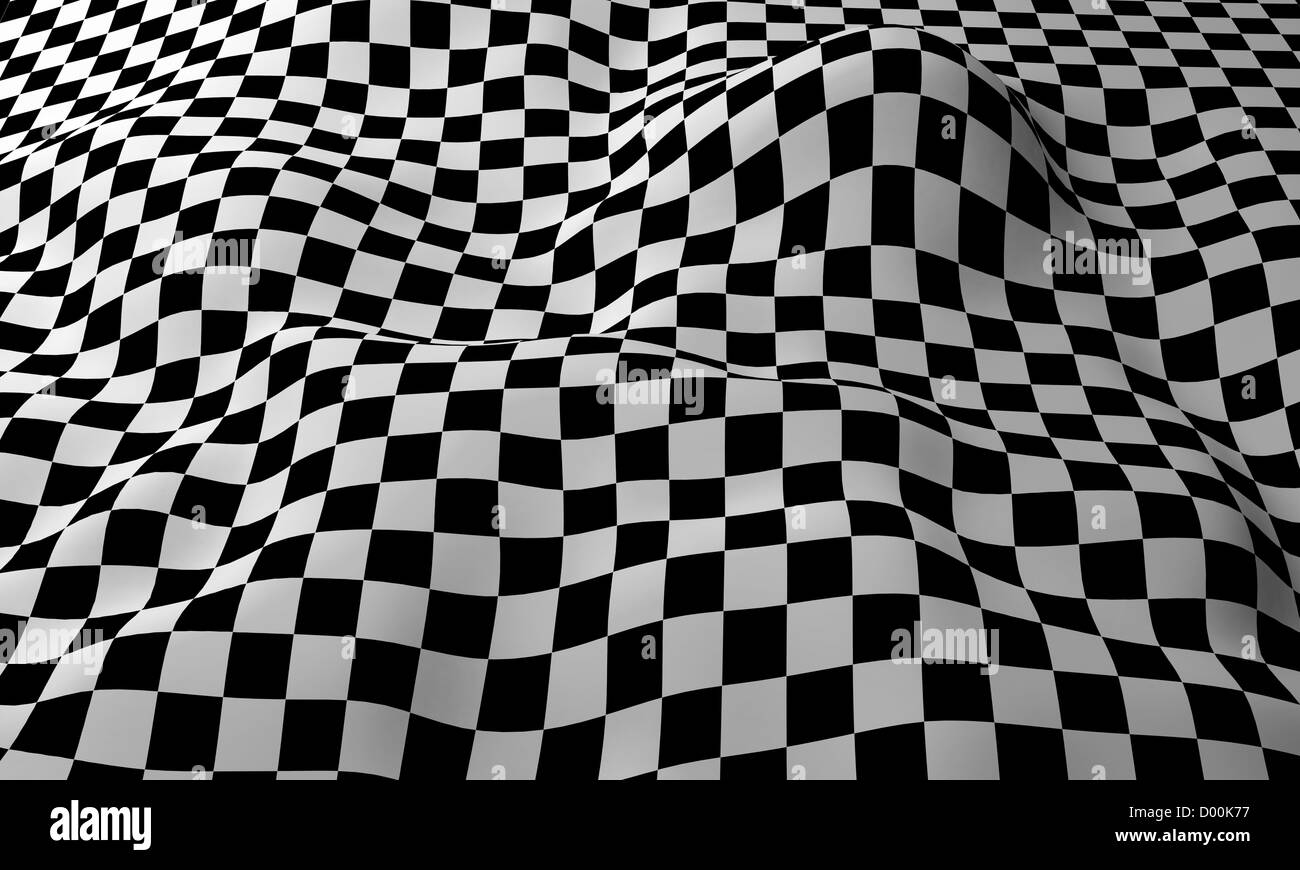 Four-tile repeat of a wavy seamless checkered pattern Stock Photo - Alamy