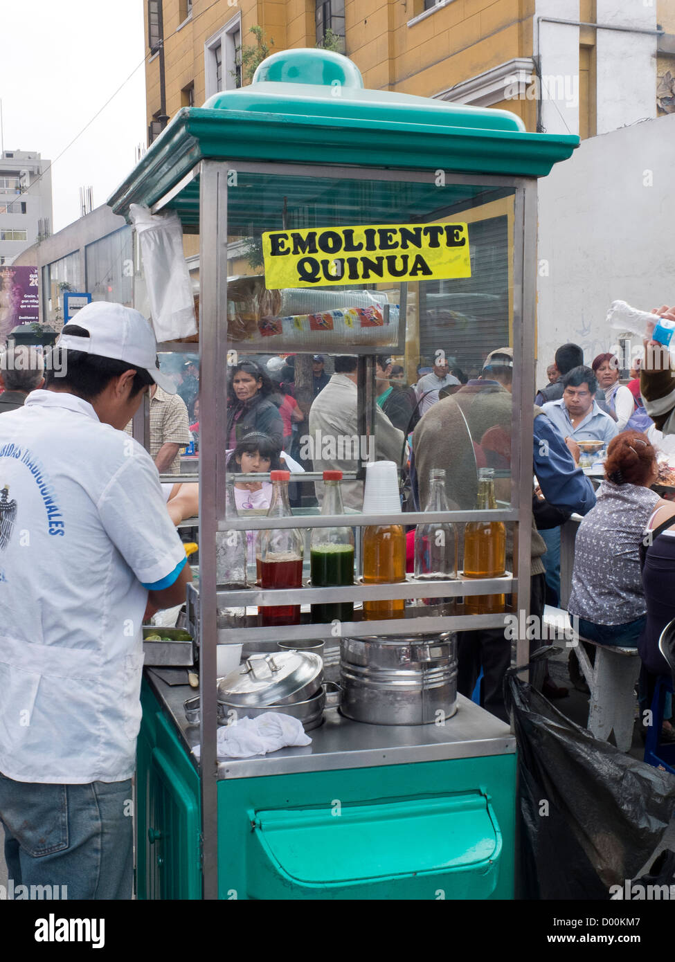 Peru. Lima city. Street food Stock Photo - Alamy