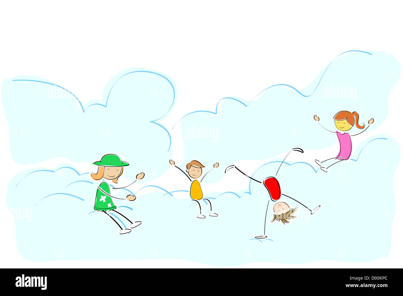 Kids And Cloud | Cloud Fun Facts for Kids: Learn About the Types of ...