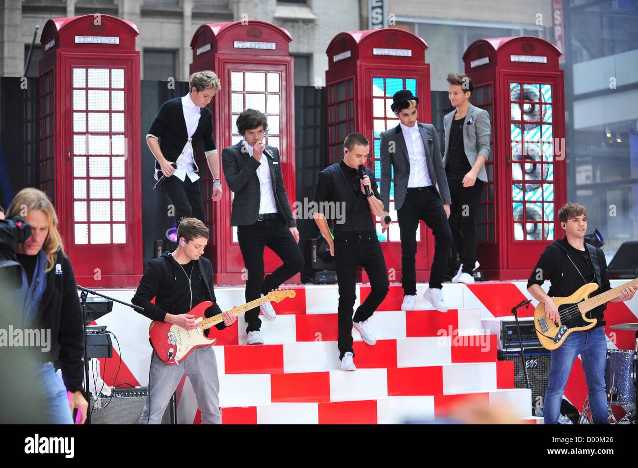 New York, USA. 13th November 2012. Niall Horan, Harry Styles, Liam ...