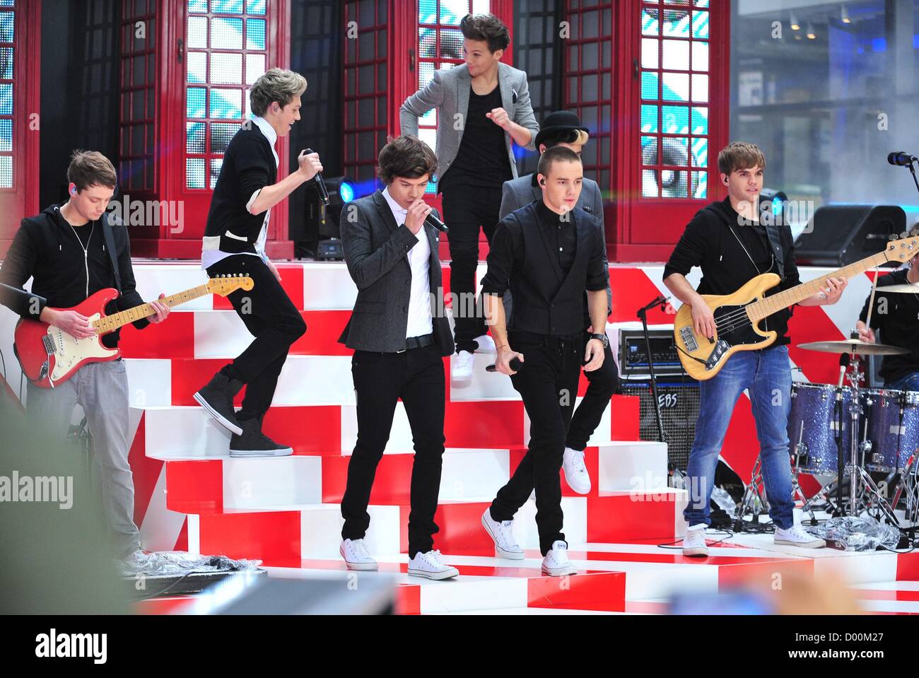 New York, USA. 13th November 2012. Niall Horan, Harry Styles, Liam ...