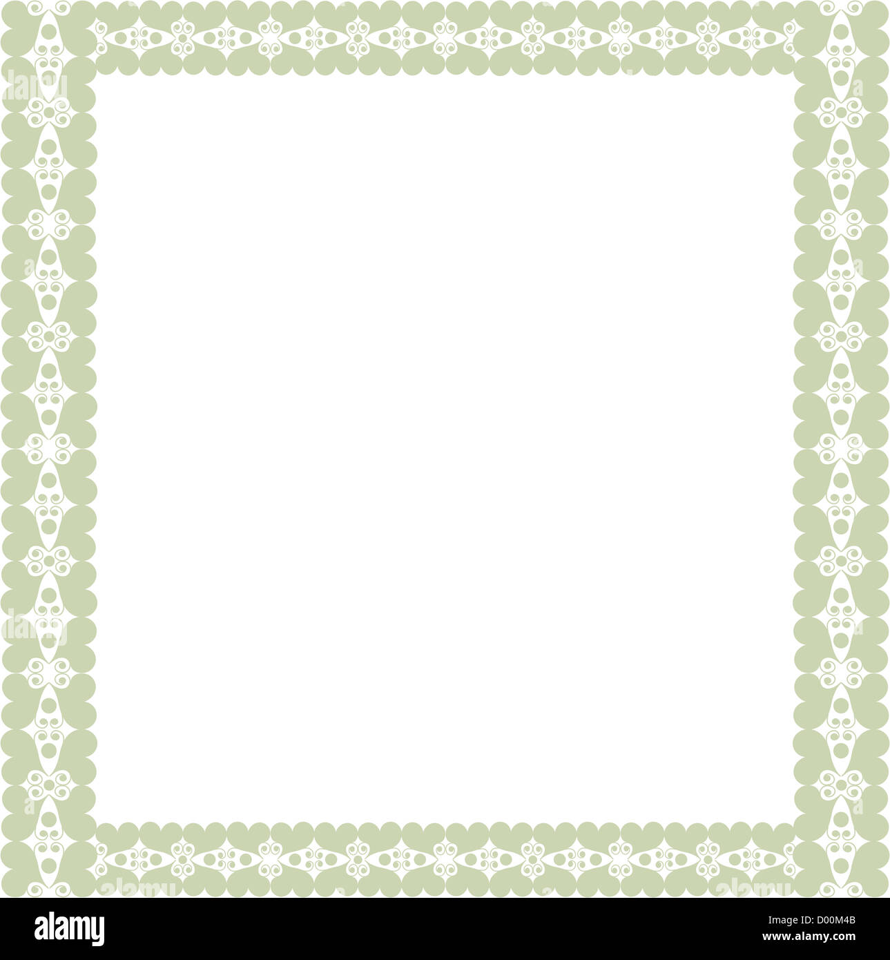 Dark Green Border