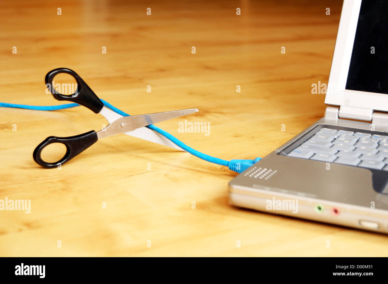 Desktop computer network cable hi-res stock photography and images - Alamy