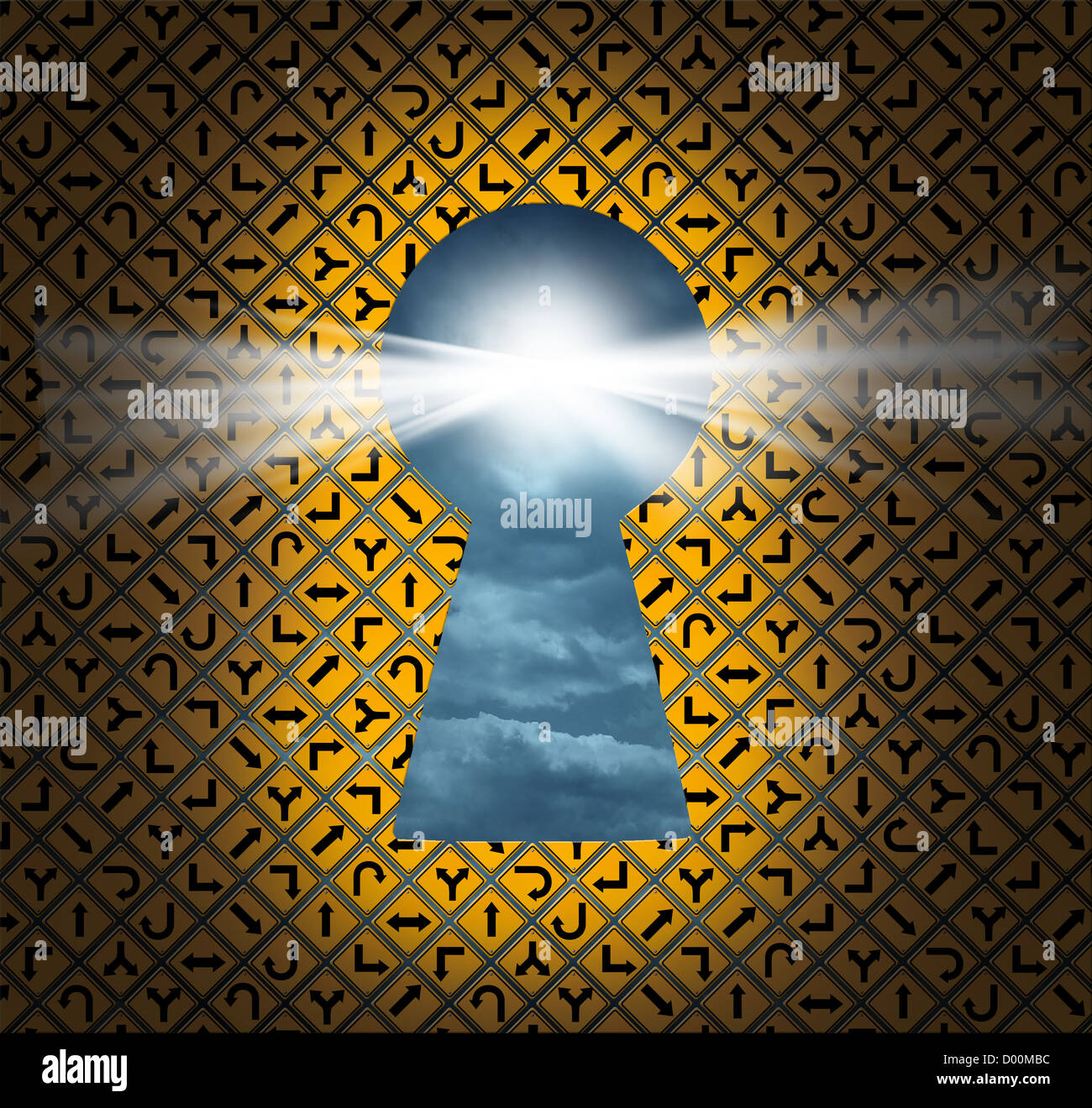 Direction key hole as a solution for success from confusion and chaos ...