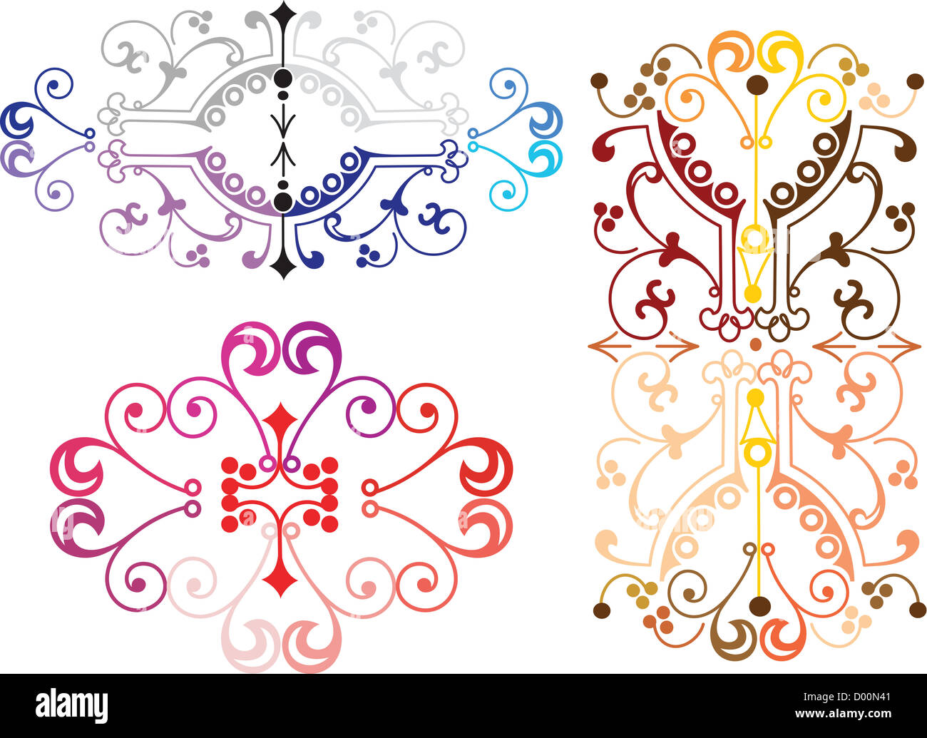 Colored swirl hi-res stock photography and images - Alamy