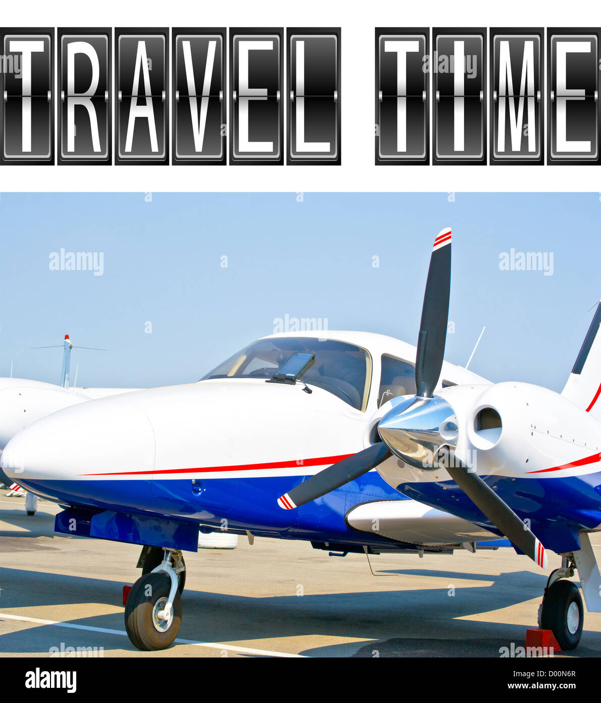 Time plane hi-res stock photography and images - Alamy