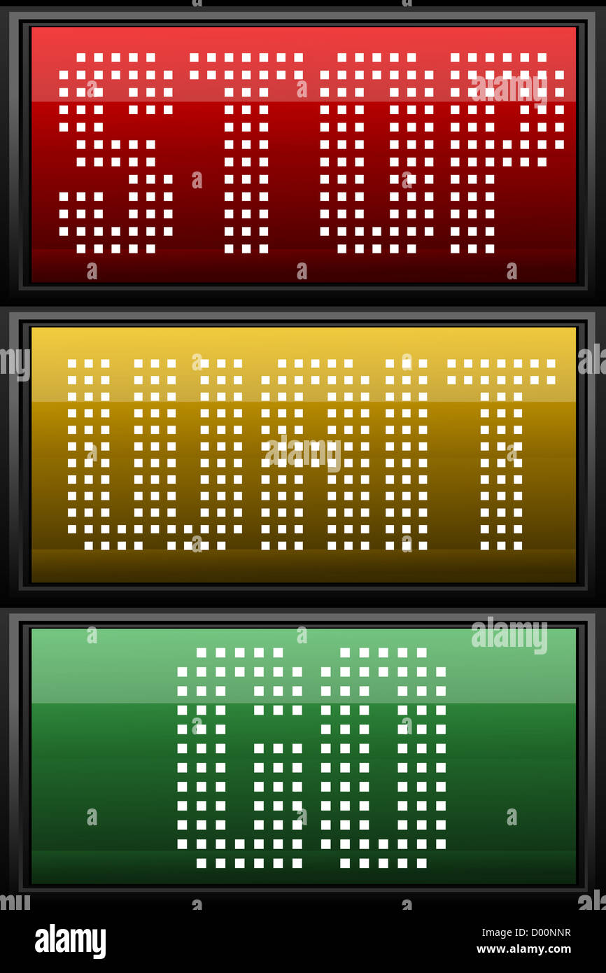 Go slow traffic sign hi-res stock photography and images - Alamy