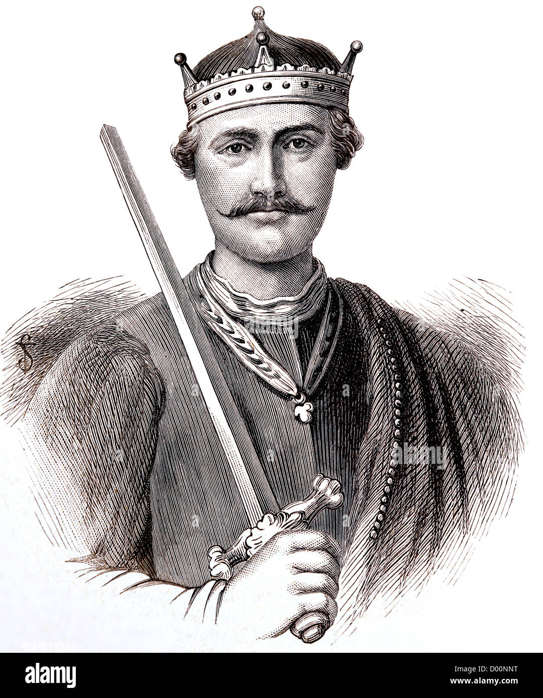 William the conqueror portrait hi-res stock photography and images - Alamy