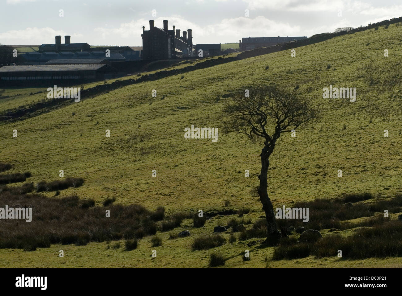 Dartmoor Prison, HMP Dartmoor, Princetown, Devon England 2012 2010s Uk ...