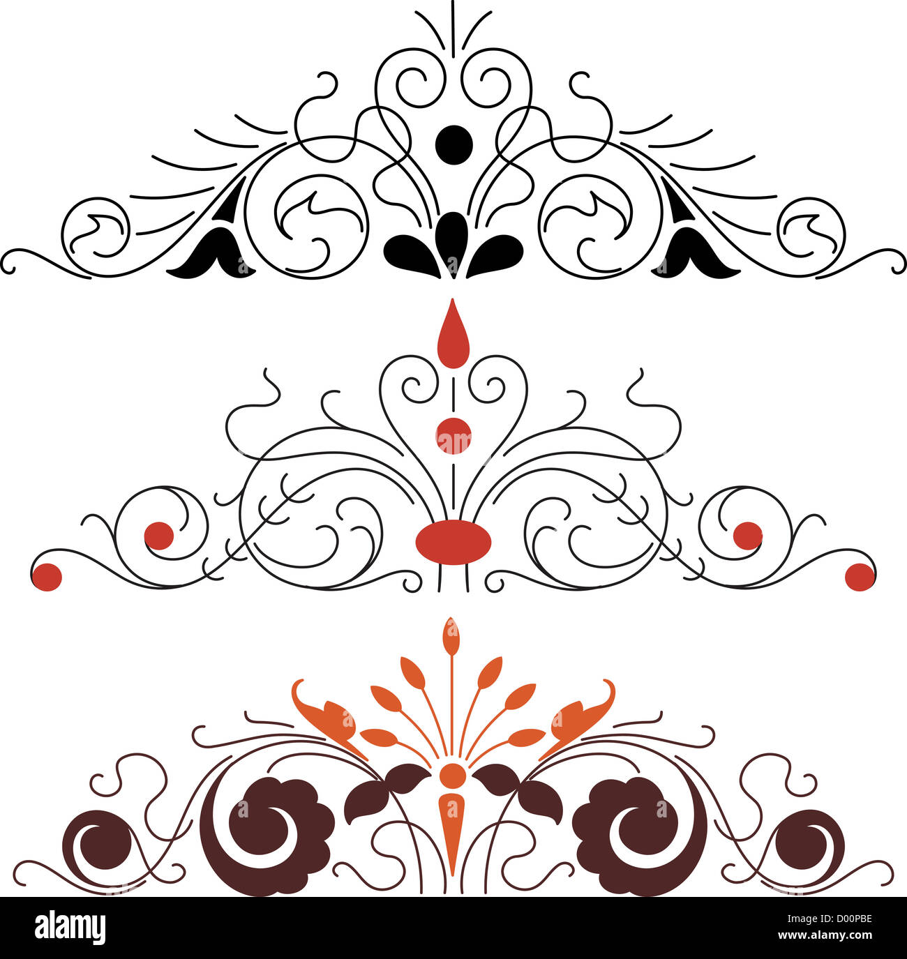 Decorative swirl hi-res stock photography and images - Alamy