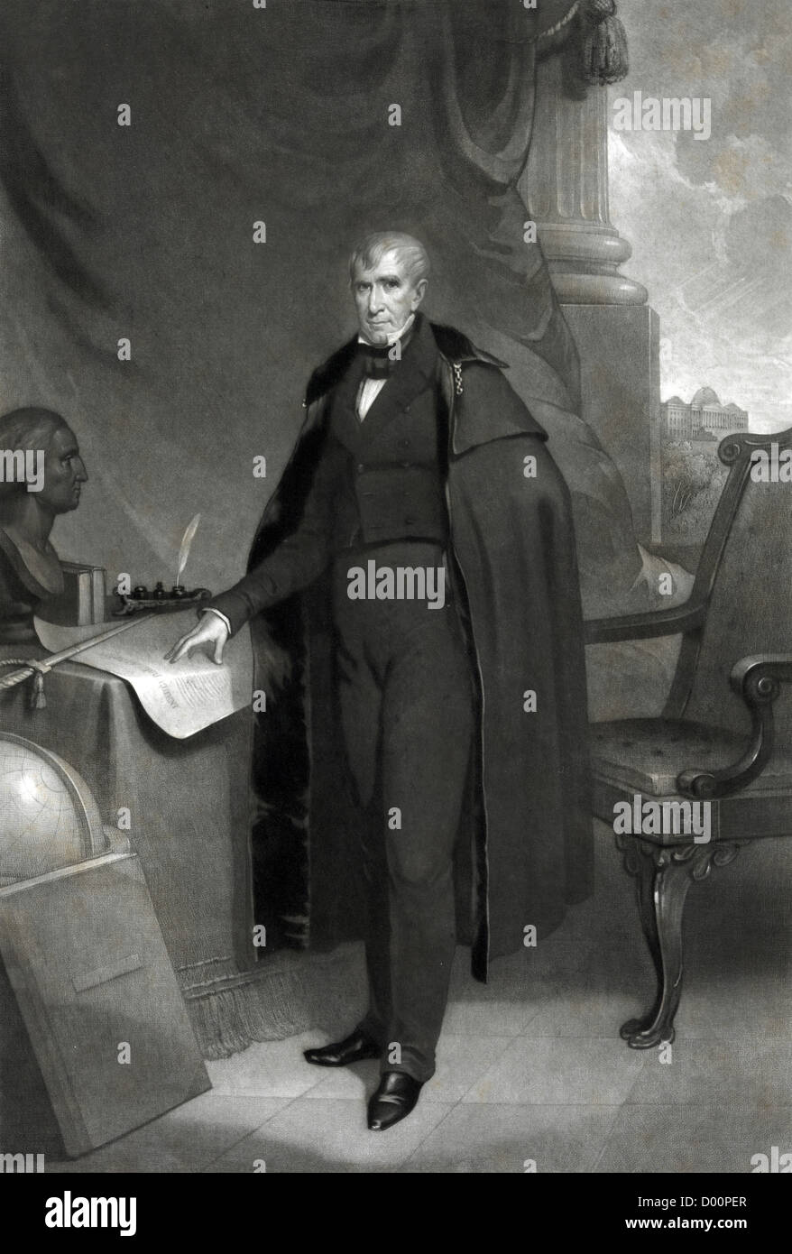 William henry harrison hi-res stock photography and images - Alamy