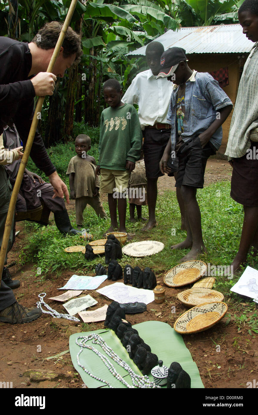 Mountain Gorilla Tracking, Bwindi Impenetrable Forest, National Park ...