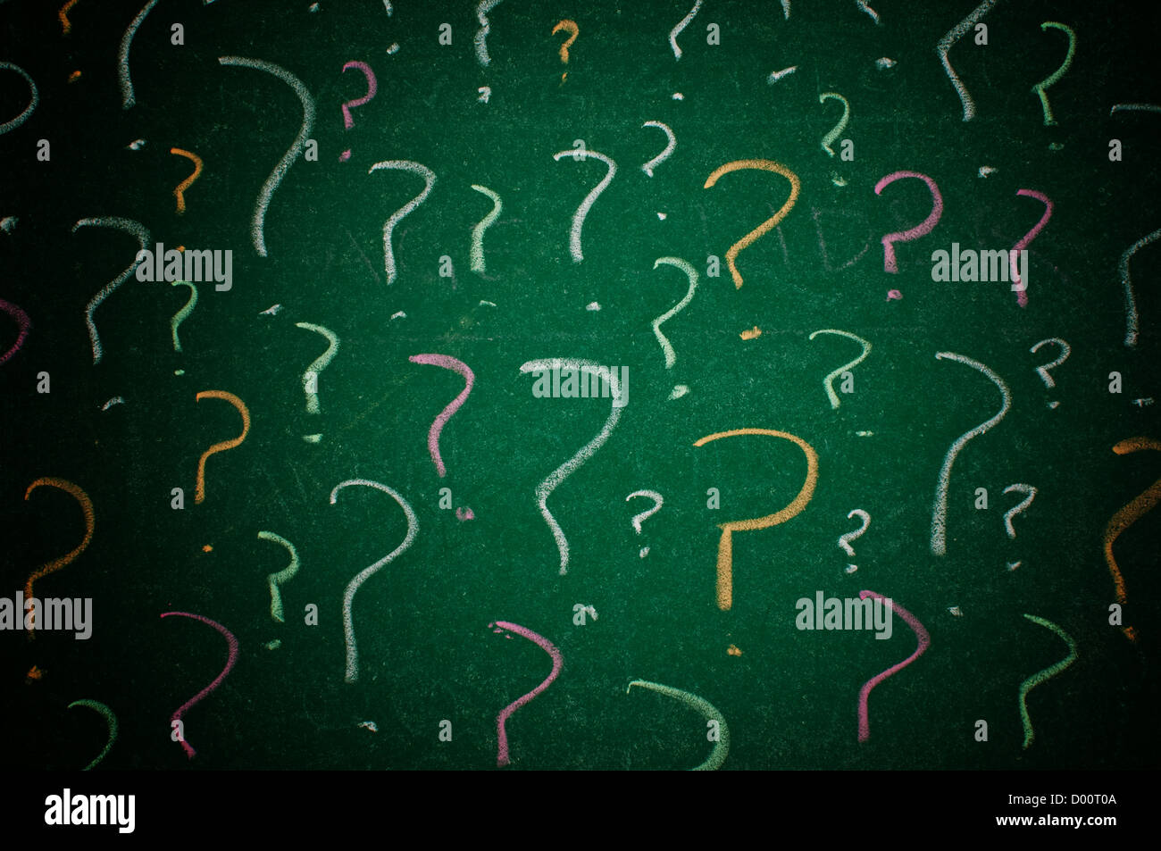 Green question mark hi-res stock photography and images - Alamy