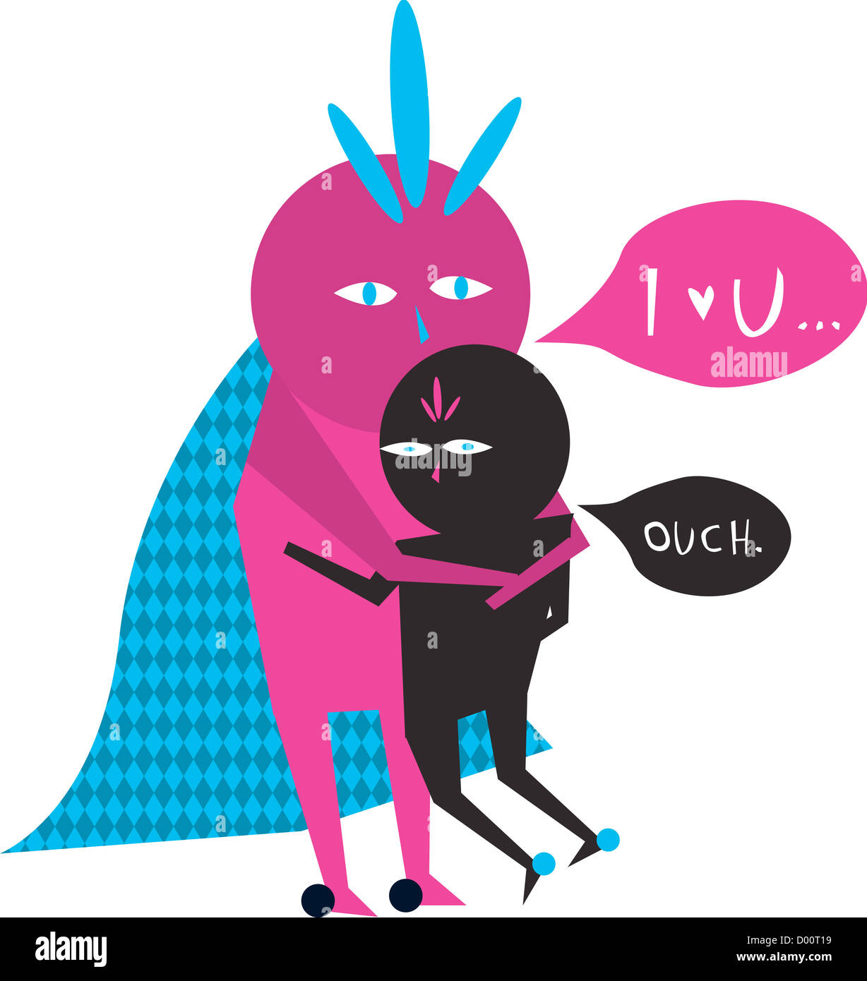 Two creatures hi-res stock photography and images - Alamy