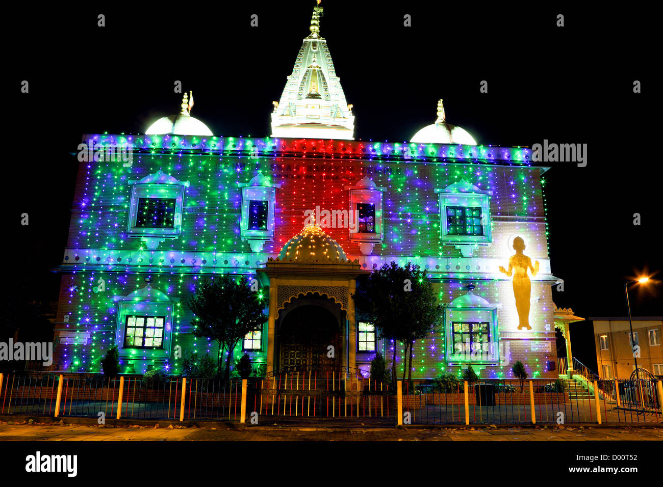 Swaminarayan temple hi-res stock photography and images - Alamy