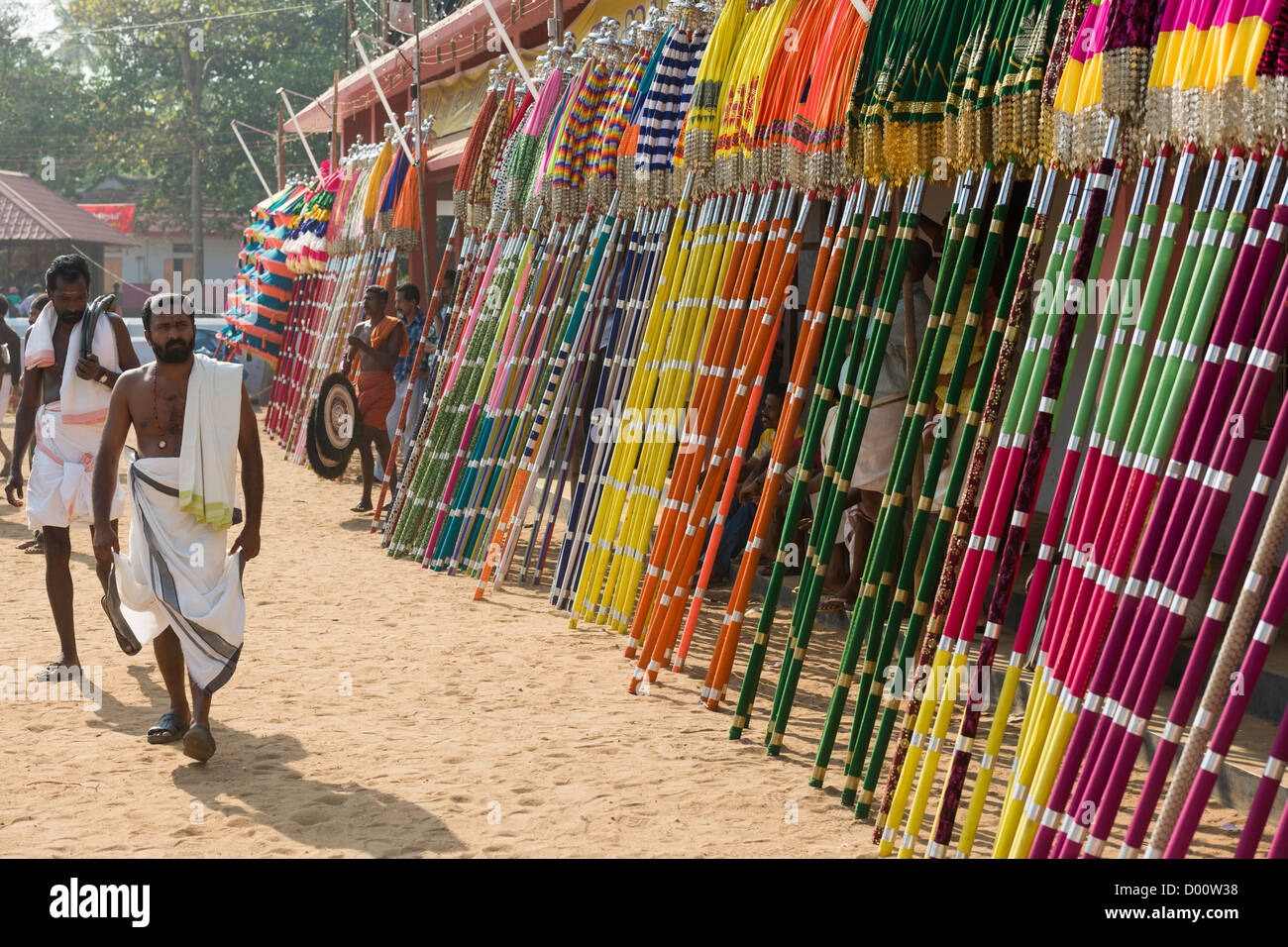 South indian village temple priest hi-res stock photography and images ...