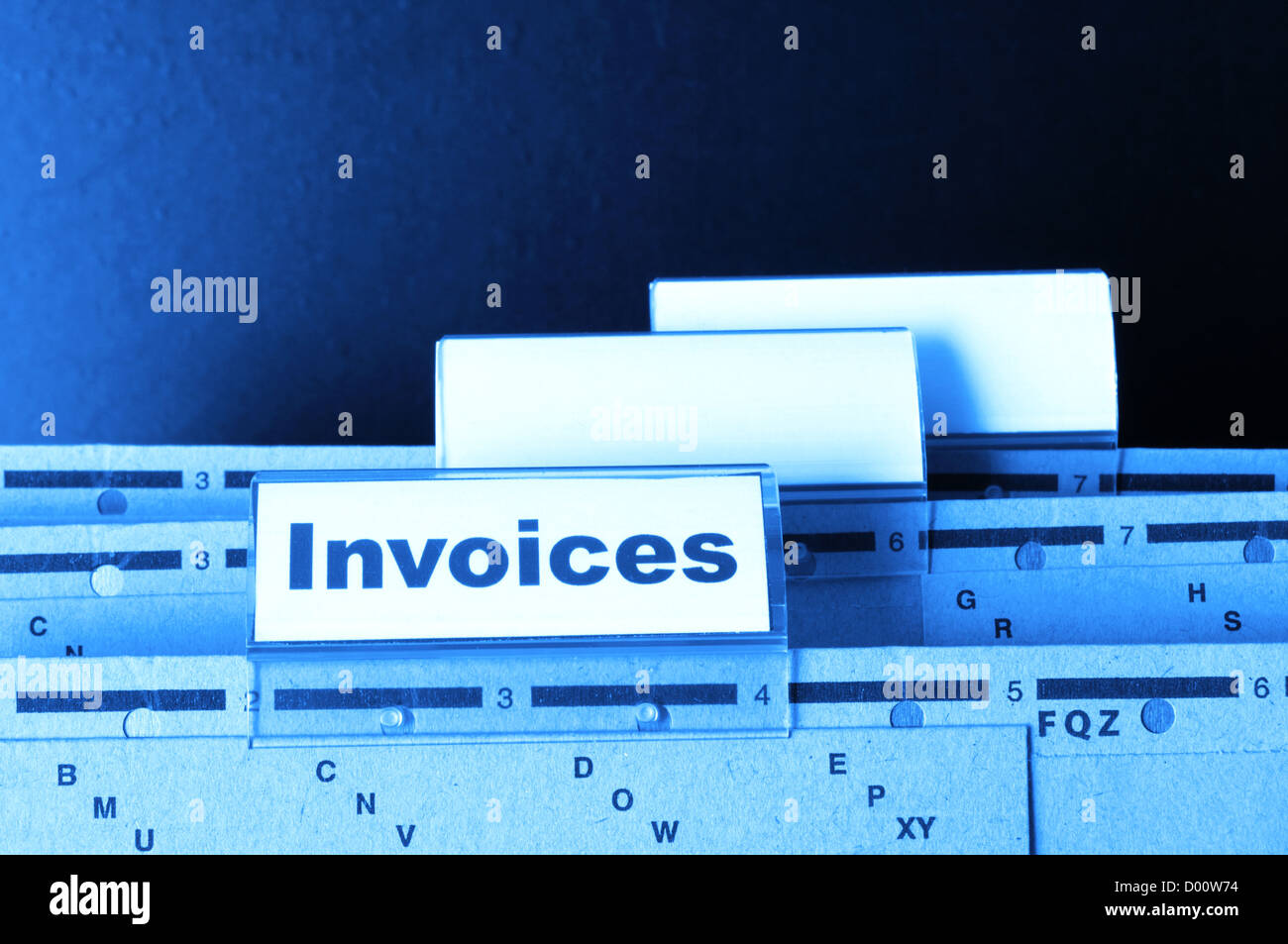 Invoices Folder High Resolution Stock Photography and Images - Alamy