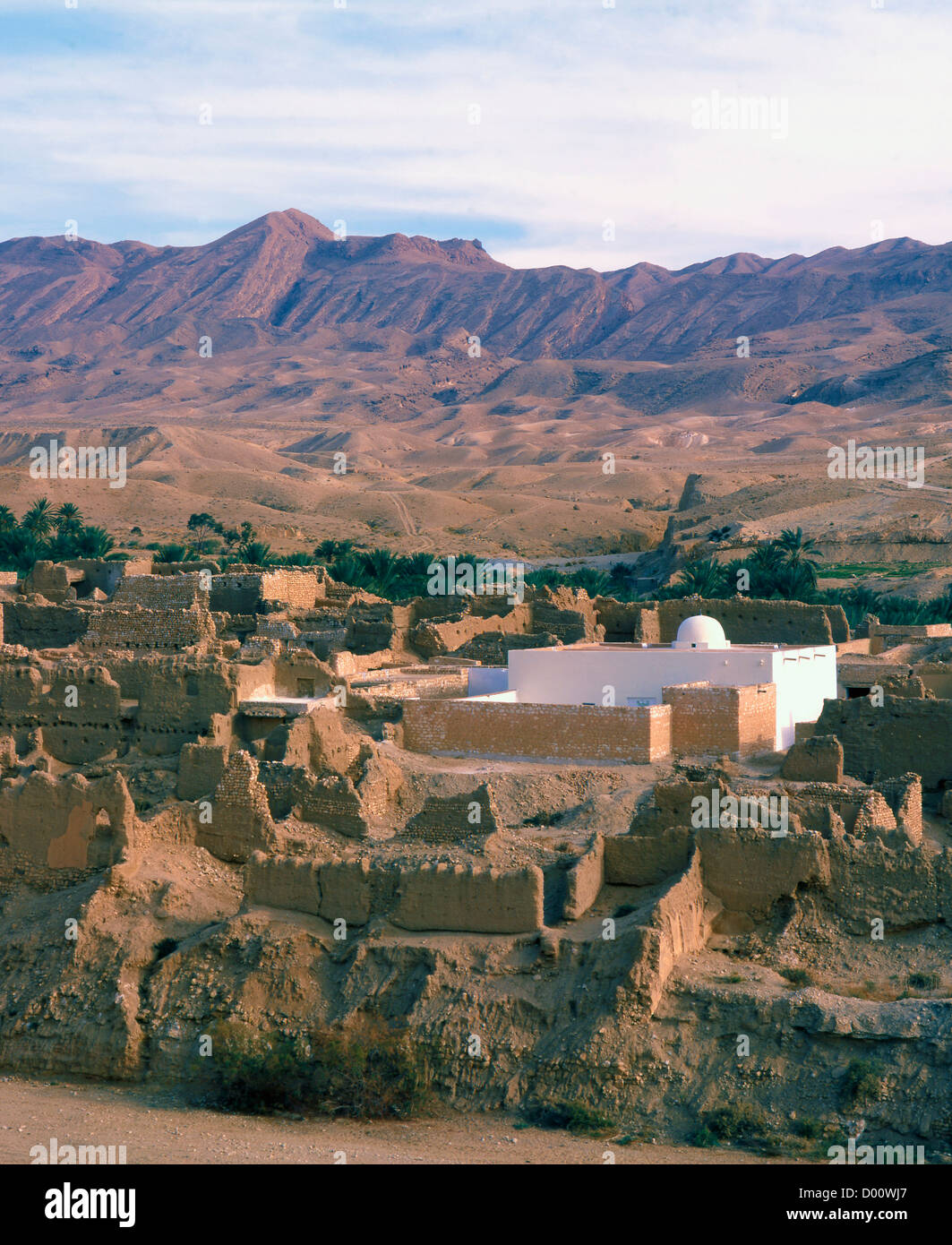 Tunisia, Tamerza, old village, ghost town Stock Photo - Alamy